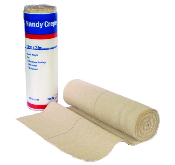 HandyCrepe Heavy Weight Bandage 7.5cm X 2.5m – A&R Medical Supplies